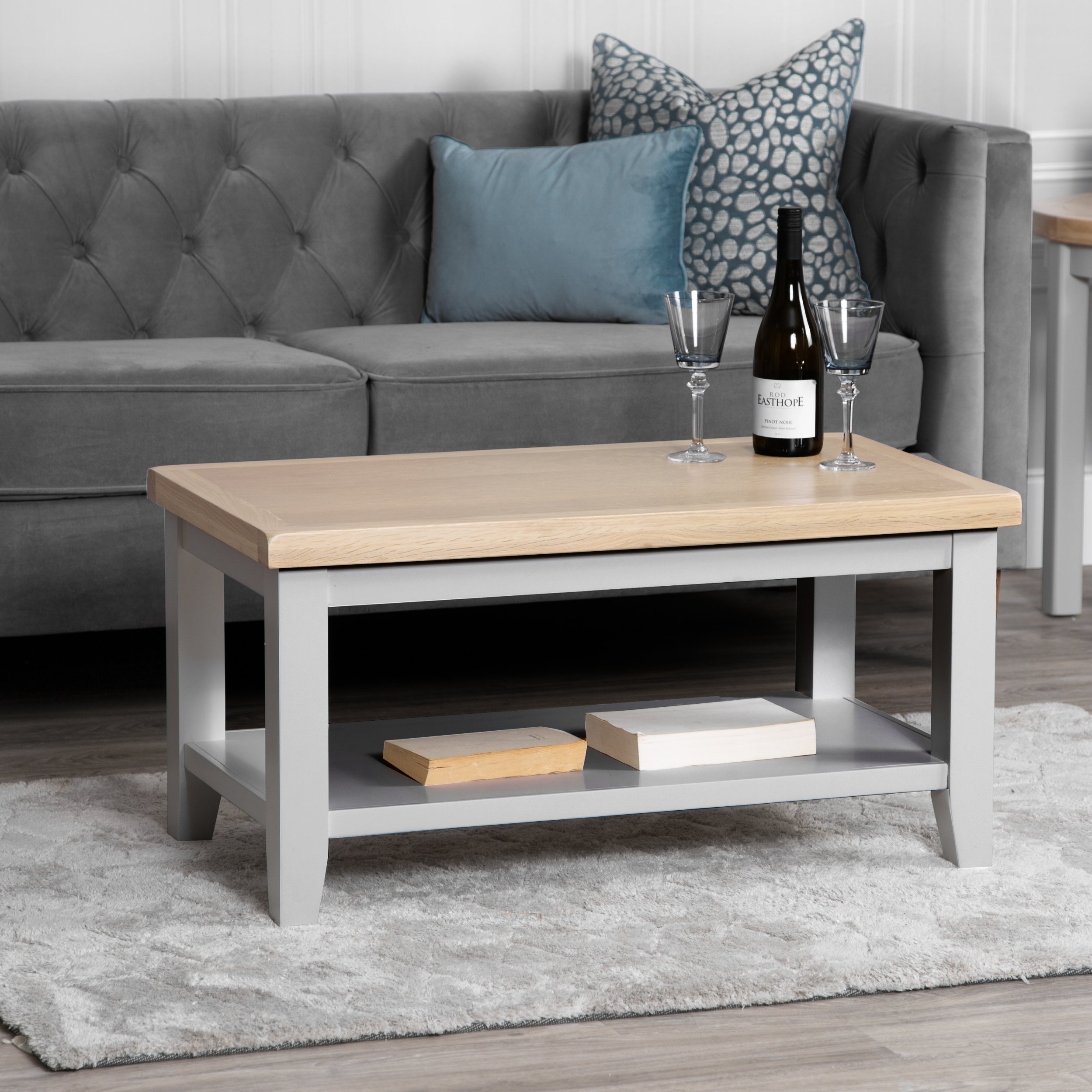 Eton Small Coffee Table Grey
